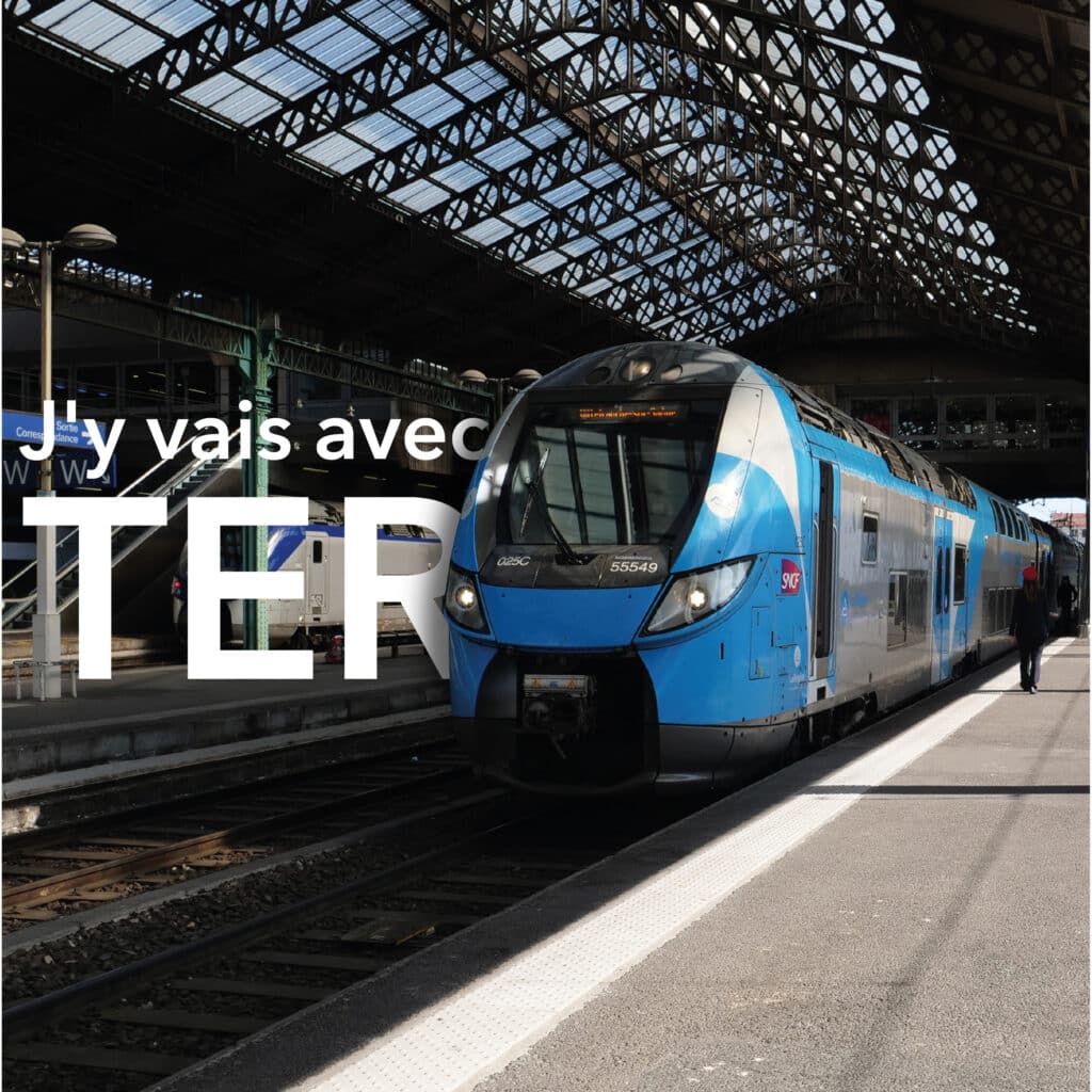 Voyager en train en Auvergne Rhône-Alpes